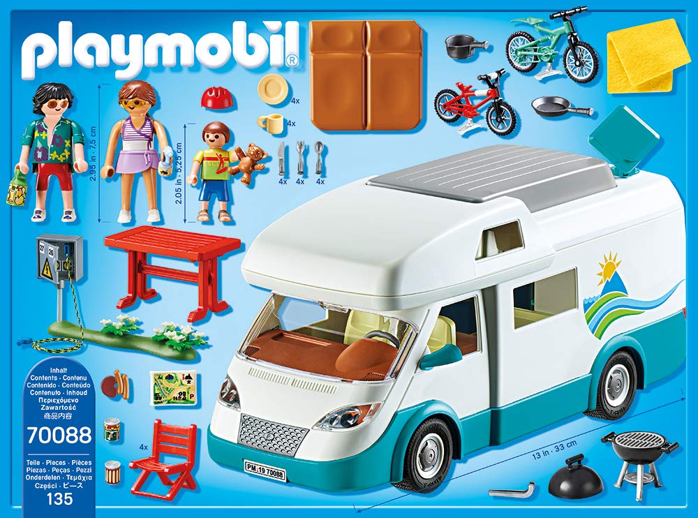 PLAYMOBIL 70088 Οικογενειακο Τροχοσπιτο